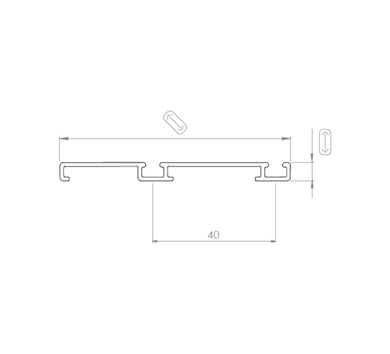 PERFIL INFERIOR PARA JOGO DE CORRER S56 | FBL Fabulis - O acessório essencial.